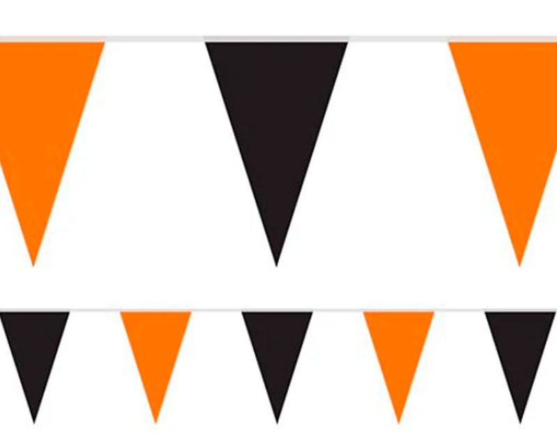 Halloween Black and Orange Bunting, HALLOWEEN